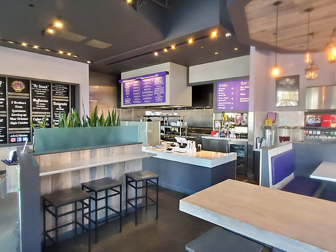 Modern meets homey in this sleek interior where Southern hospitality gets a California makeover.