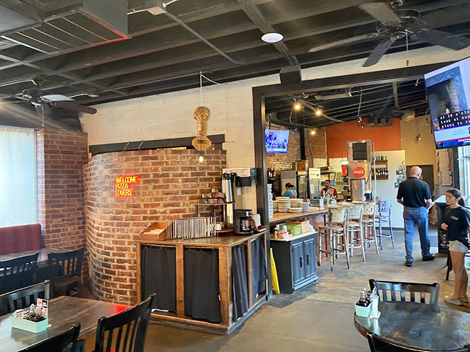 The diner's narrow interior with its chrome stools and checkerboard floor isn't just nostalgic&mdash;it's a time machine that happens to serve excellent food.