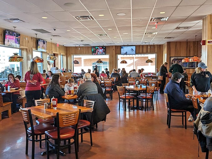 Inside Nicola Pizza, wooden tables fill with hungry patrons seeking their Nic-o-boli fix&mdash;a dining room where memories are made between bites of legendary pizza.