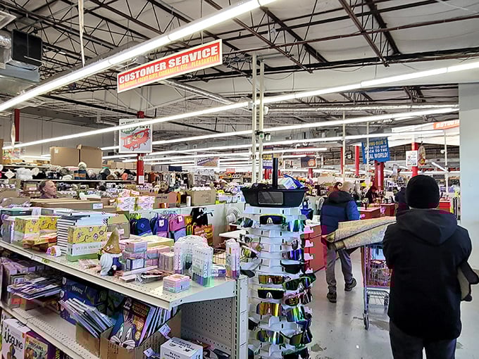 Inside Ollie's, organized chaos reigns supreme. Every aisle offers a new adventure and potential treasure waiting to be discovered.