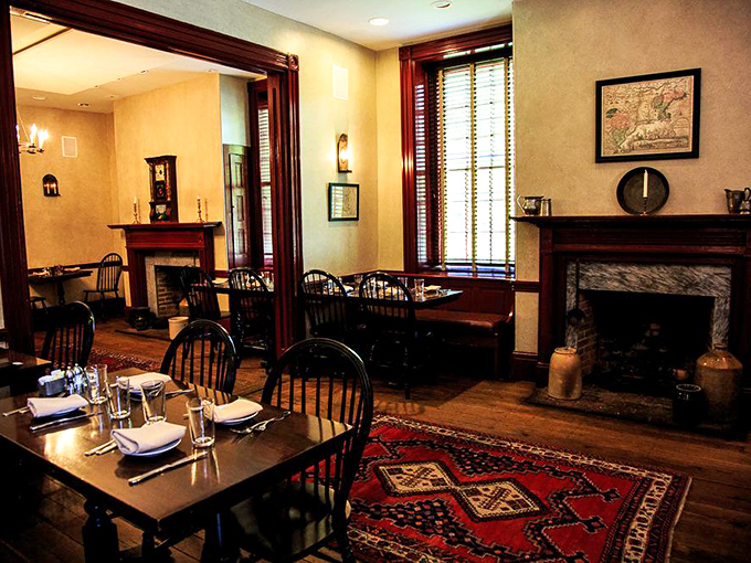 Where history meets hospitality. Original fireplaces, oriental rugs, and Windsor chairs create an atmosphere that George Washington would recognize&mdash;and probably approve of.
