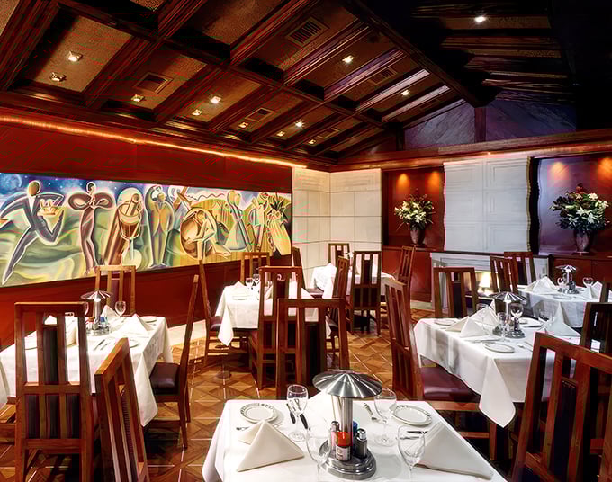 Like a Roman emperor awaiting his feast, you'll feel royalty-adjacent sitting at these tables where prime rib, not slot machines, provides the evening's jackpot.