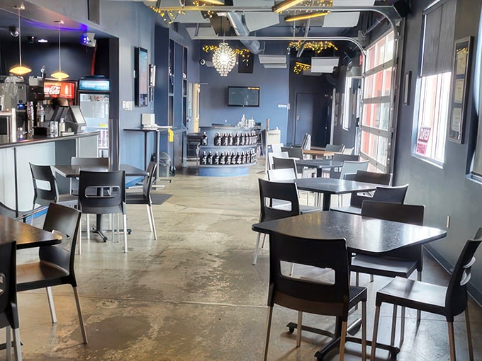 Industrial-chic meets cozy comfort in this blue-walled sanctuary where craft beer flows and Southern-meets-Southwest cuisine reigns supreme.
