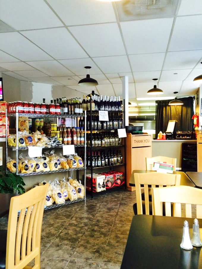 Inside Trinacria, where shelves of imported Italian wines and homemade pastas create the perfect backdrop for your sandwich pilgrimage.