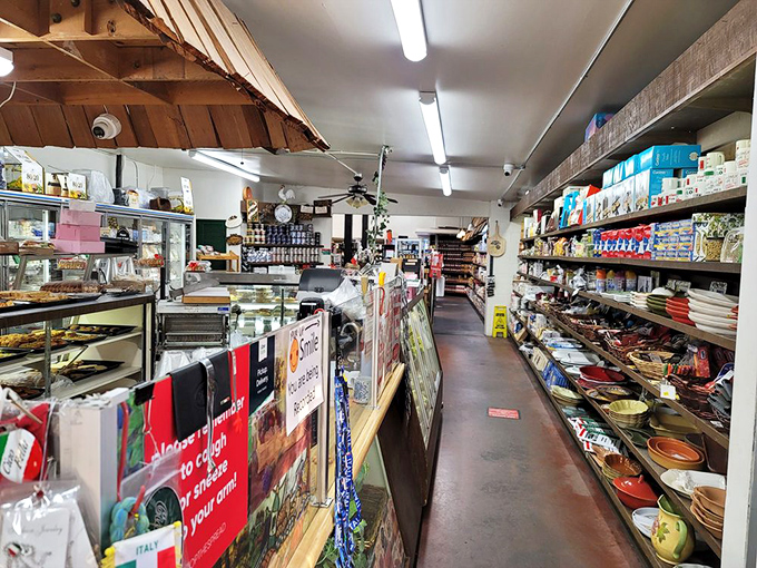 Step inside and suddenly you're transported to an Italian market where every shelf tells a story and every aisle promises delicious discoveries.