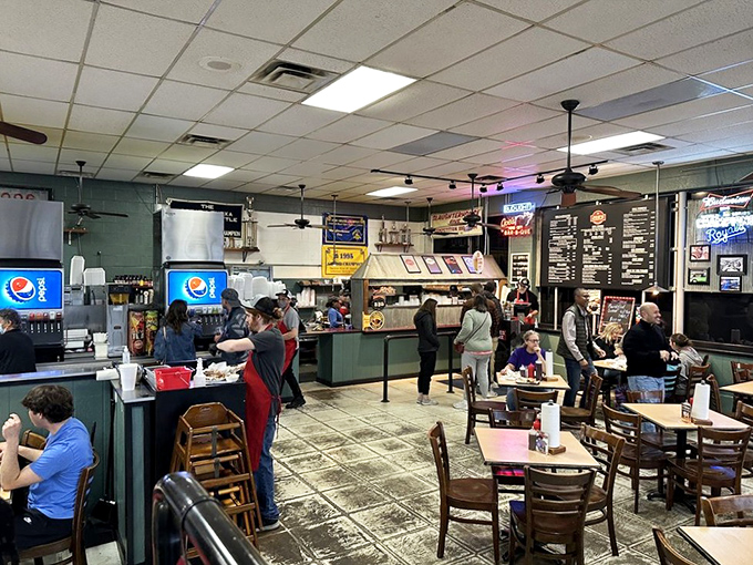 Organized chaos at its most delicious. The line forms to the right, the anticipation builds, and nobody's complaining about the wait.