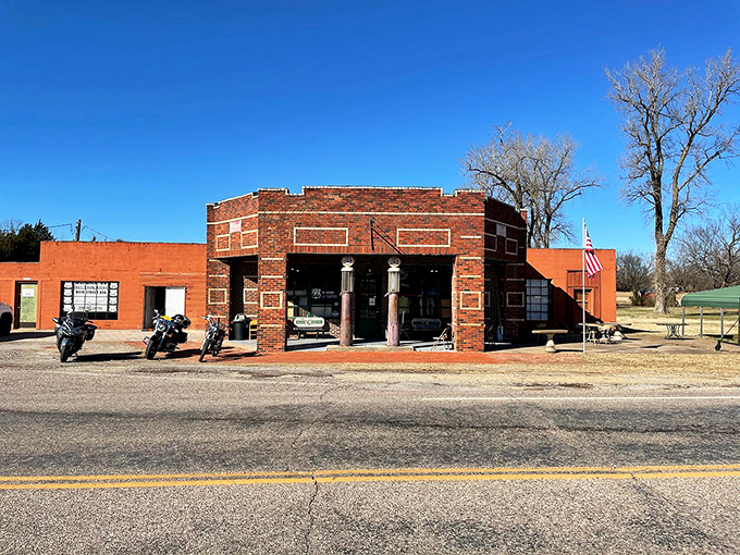 The Seaba Station Motorcycle Museum houses chrome dreams and road stories, where vintage bikes rest after decades of adventure on America's highways.