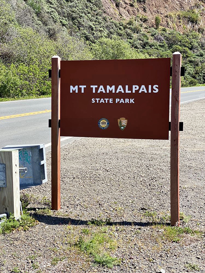 The understated welcome sign that marks the threshold between ordinary life and extraordinary adventure. Like finding the door to Narnia in your neighborhood.