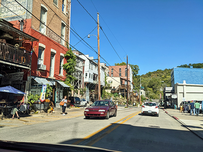 Life moves at its own pace on Spring Street, where colorful storefronts invite exploration and outdoor caf&eacute;s beckon you to sit awhile and watch the world go by.