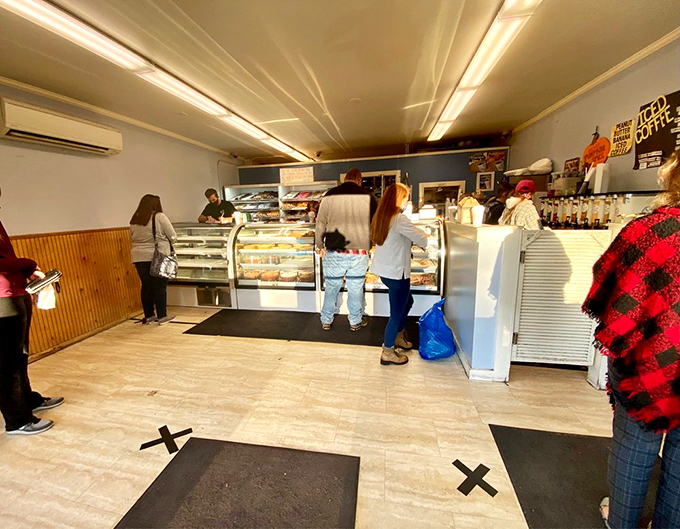 The morning queue at Neil's is a testament to devotion. Like waiting for concert tickets, but the payoff is immediate and delicious.