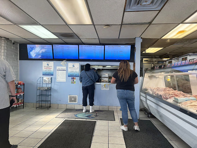The moment of truth at the counter&mdash;where Kansans make life-changing decisions about catfish and hush puppies while eyeing that glorious seafood case.