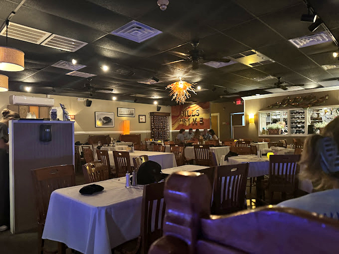 Bill's Prime dining room strikes that perfect balance &ndash; elegant enough for anniversary dinners, comfortable enough that nobody minds if you lick your plate.