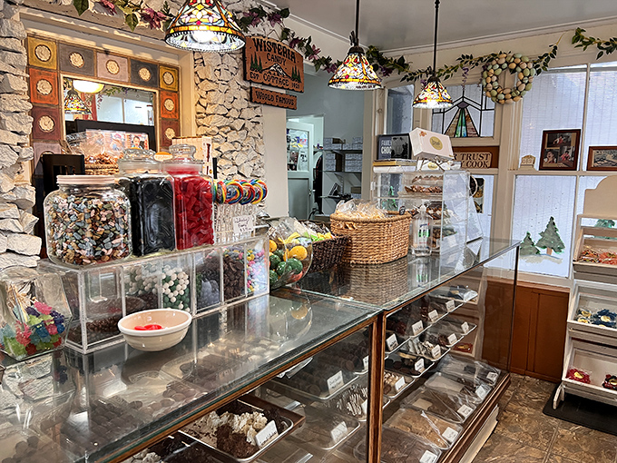 Stepping inside feels like discovering Narnia's most delicious secret &ndash; if Narnia were lined with gleaming display cases and filled with handcrafted chocolates instead of snow.