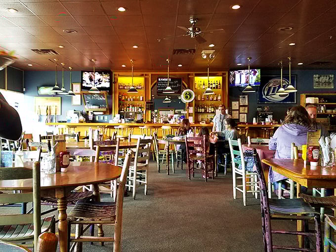 Mismatched chairs that somehow work perfectly together&mdash;like the best dinner parties where everyone brings something different to the table.