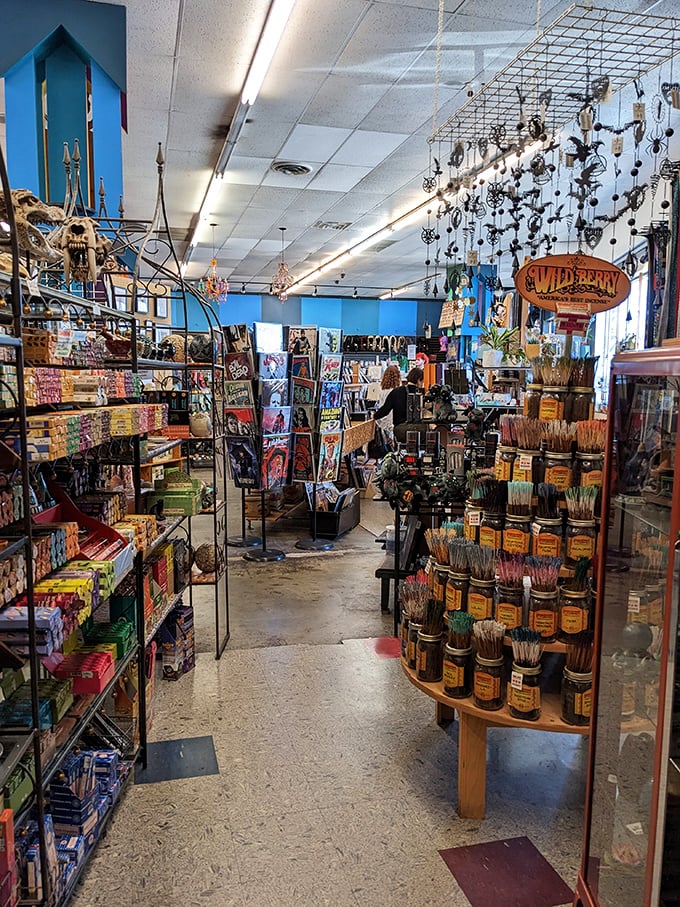 Incense, art, and endless curiosities line the aisles. This isn't shopping&mdash;it's a treasure hunt where the map is your own curiosity.
