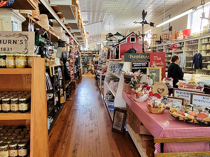 Wooden floors that creak with history and shelves stocked with everything from local honey to farmhouse d&eacute;cor &ndash; shopping as it was meant to be.