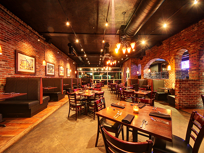 Step into a time machine of taste! SMOKE.'s interior blends rustic charm with modern flair, creating an atmosphere that's cozier than your favorite sweater.