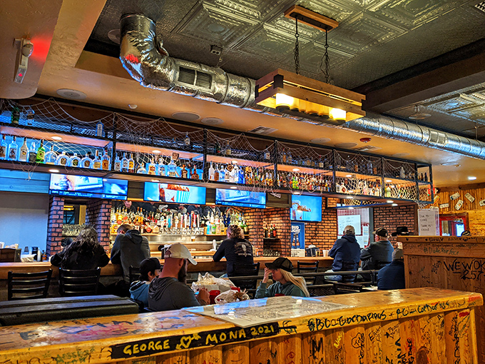 Where nautical meets nice&mdash;fishing nets and exposed brick create the perfect backdrop for seafood indulgence far from any actual ocean.