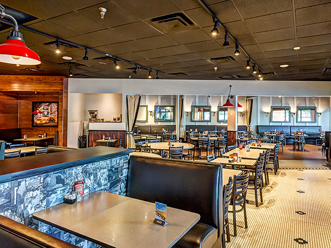 Inside, the perfect balance of deli nostalgia and modern comfort awaits. Like finding the cozy living room you never knew you were missing.