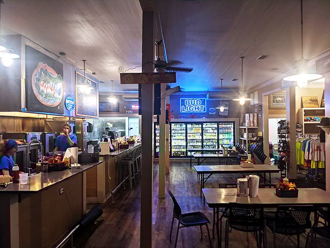 Inside, the no-frills interior speaks volumes: when a restaurant looks this authentic, you know they're spending their energy on what matters&mdash;the food.