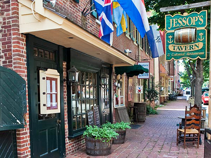 Jessop's Tavern beckons with colonial charm and hearty fare&mdash;proof that some of history's best chapters are written over a good meal.