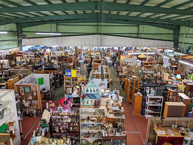 Inside "A Place In Time," decades of memories line the shelves like a museum where you're actually allowed to take things home.