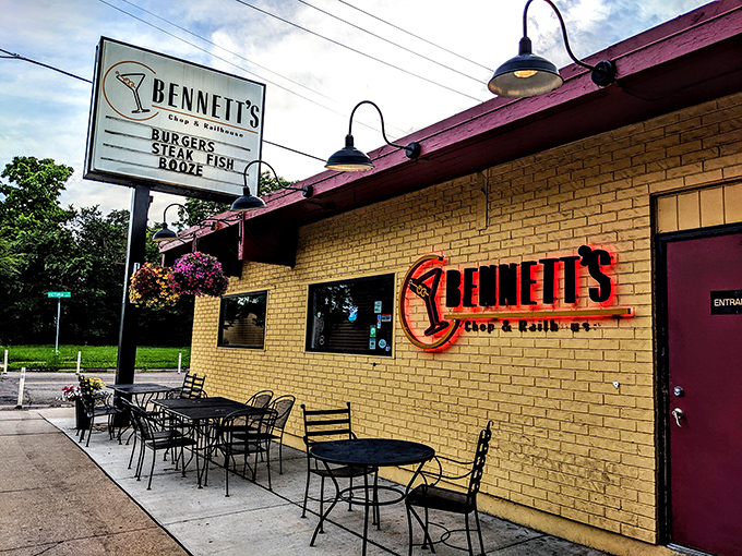 Bennett's yellow brick exterior hides steak treasures that would make Dorothy forget all about Oz.