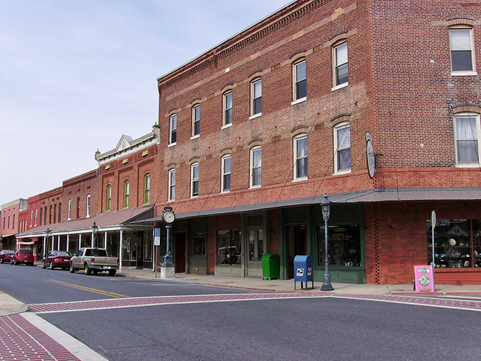 Berlin: Brick buildings standing shoulder to shoulder like old friends who've weathered a century of stories together.