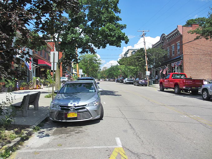 Cold Spring's colorful storefronts invite you to stroll, shop, and forget what century you're in.