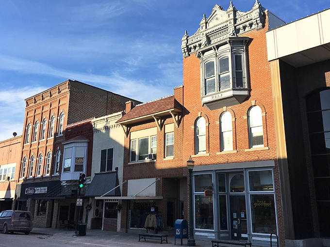 Decorah's main street looks like it was plucked from a storybook &ndash; where every building has character and nobody's rushing.