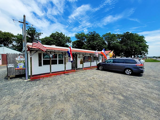 This unassuming roadside shack houses flavor that would make angels weep. Fat Daddy's BBQ proves you can't judge a restaurant by its siding.