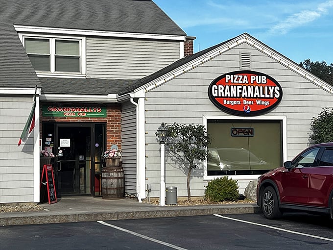 The Italian flag outside isn't just decoration&mdash;it's a promise that what awaits inside will transport you straight to flavor country.