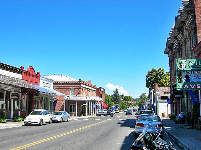 Jacksonville's historic brick buildings stand like time travelers from the Gold Rush era, waiting to share their stories.
