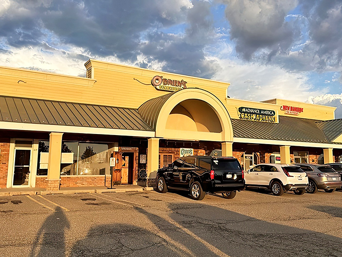 O'Brien's Crabhouse: Sunset casts a golden glow on this seafood haven, where crab legs are served with a side of nautical charm.