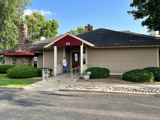 Curb appeal that whispers while the steaks shout! Prime Quarter's modest entrance hides a temple of perfectly aged beef waiting inside.