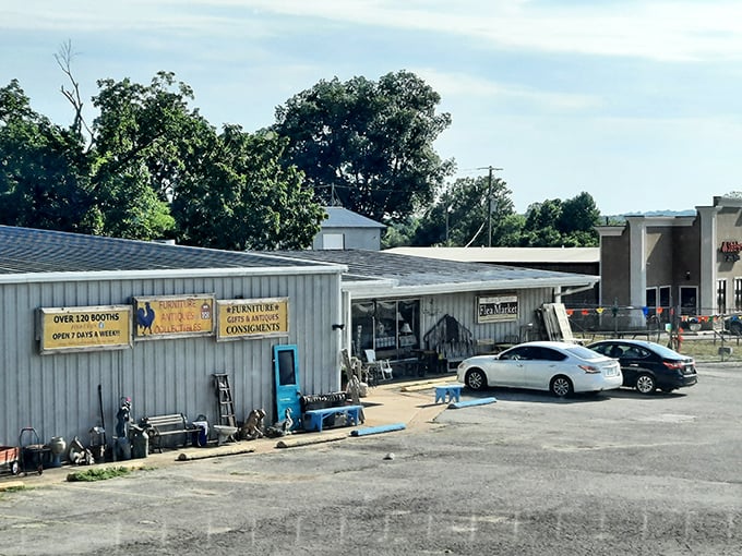 At Rusty Rooster, "over 130 booths" isn't just a promise&mdash;it's a challenge to your self-control and trunk space.