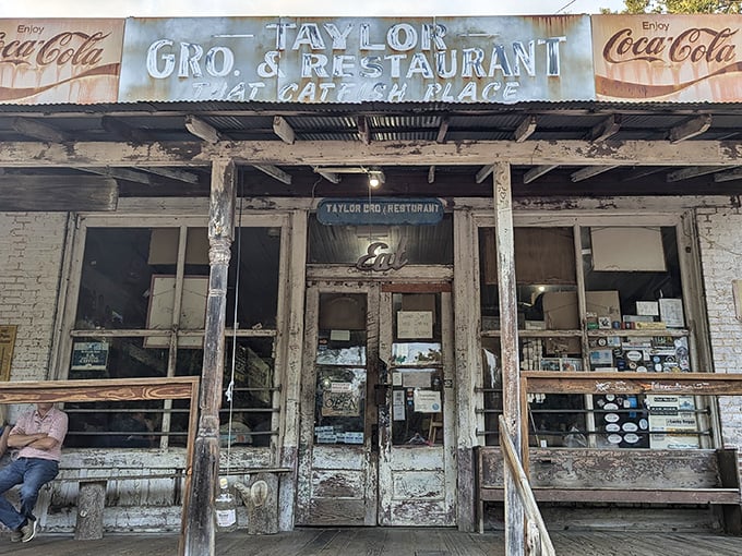 Time stands still at Taylor Grocery. This weathered wonder serves catfish that would make your grandma jealous.