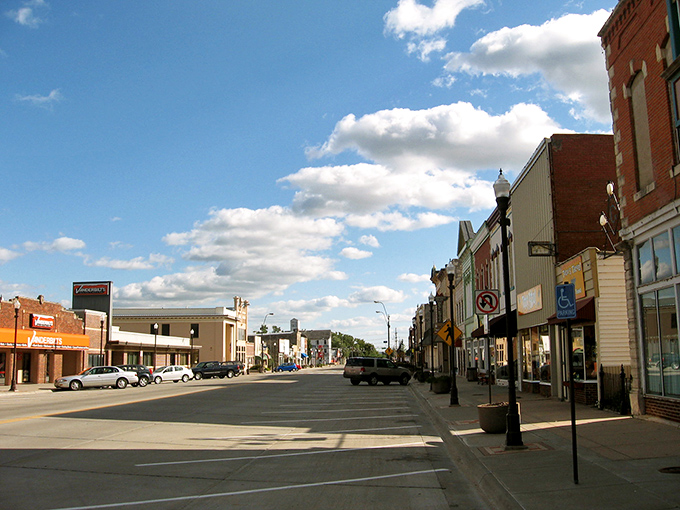 Wamego's downtown looks like a movie set waiting for action. Those classic storefronts practically whisper tales of yesteryear.