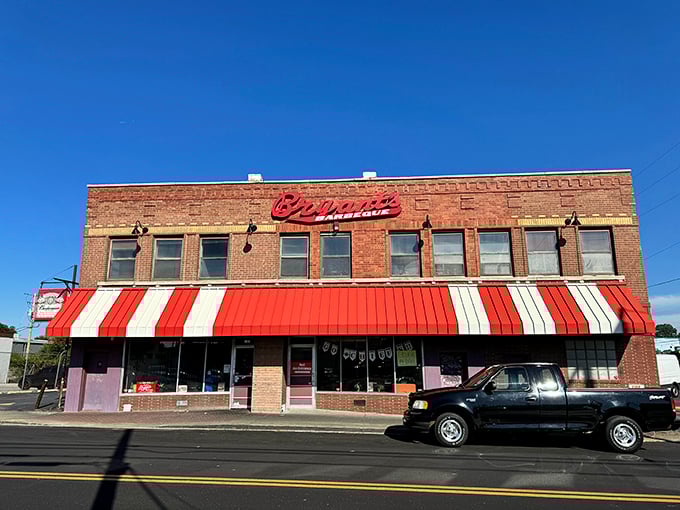 This isn't just another storefront &ndash; it's Arthur Bryant's, where barbecue legends are smoked and Kansas City history is served.
