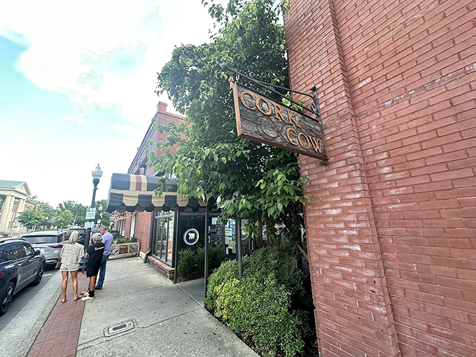 Downtown Franklin's Cork & Cow proves you can judge a steakhouse by its charming exterior. The meat inside lives up to the promise.