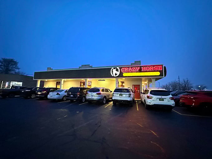 By day, it's just another roadside spot. By night, Crazy Horse becomes Holland's temple of perfectly seared beef.