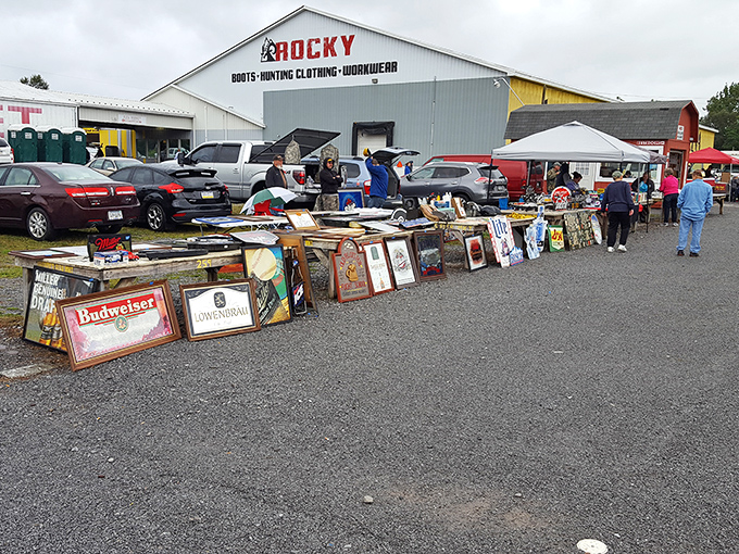 Leighty's Outdoor Flea Market: Every table tells a story &ndash; from vintage toys that spark nostalgia to practical finds that solve tomorrow's problems.
