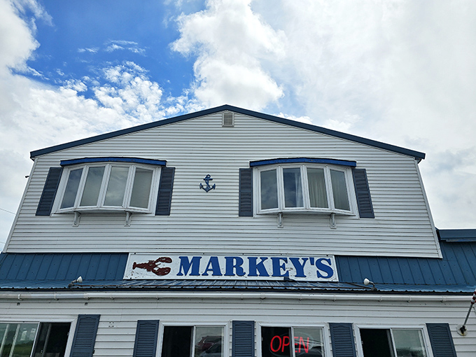 That classic white New England building with blue trim &ndash; the architectural equivalent of saying "trust me, I know lobster."