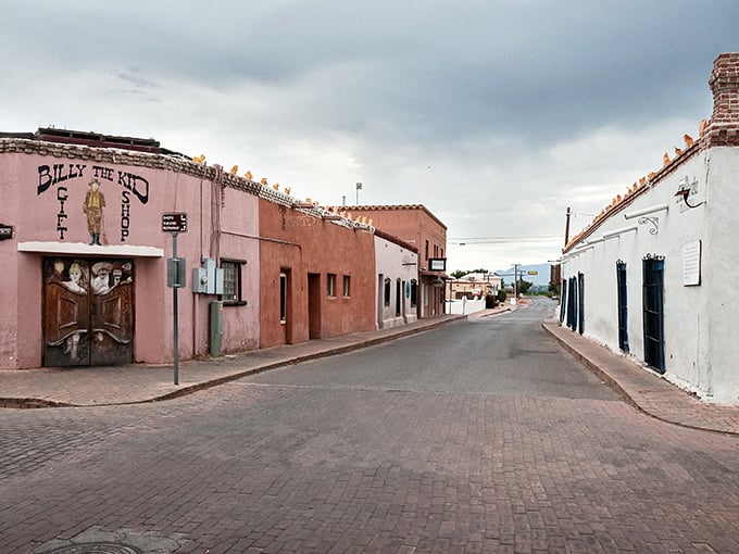 The Billy the Kid Gift Shop stands as a charming reminder that even outlaws appreciate good real estate.