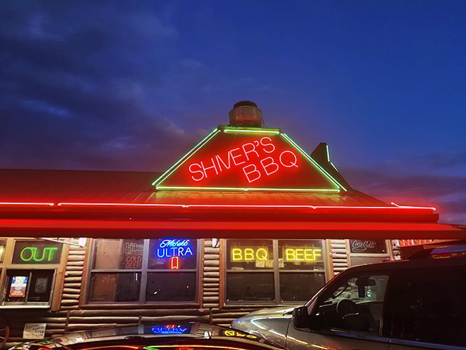 Morning at Shiver's BBQ&mdash;where the Spanish moss provides shade and the smokers provide the soundtrack to your day.