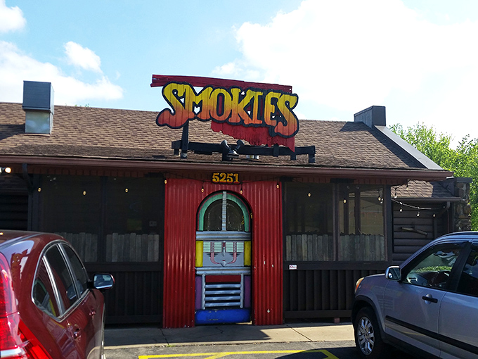 That vintage jukebox vibe of Smokies' exterior hints at what's inside: classic flavors that never go out of style.