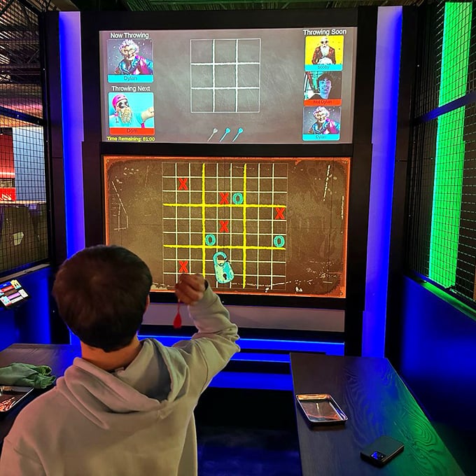 Not your grandpa's dart game! This high-tech target challenge turns even the most phone-addicted teenagers into actual human competitors.