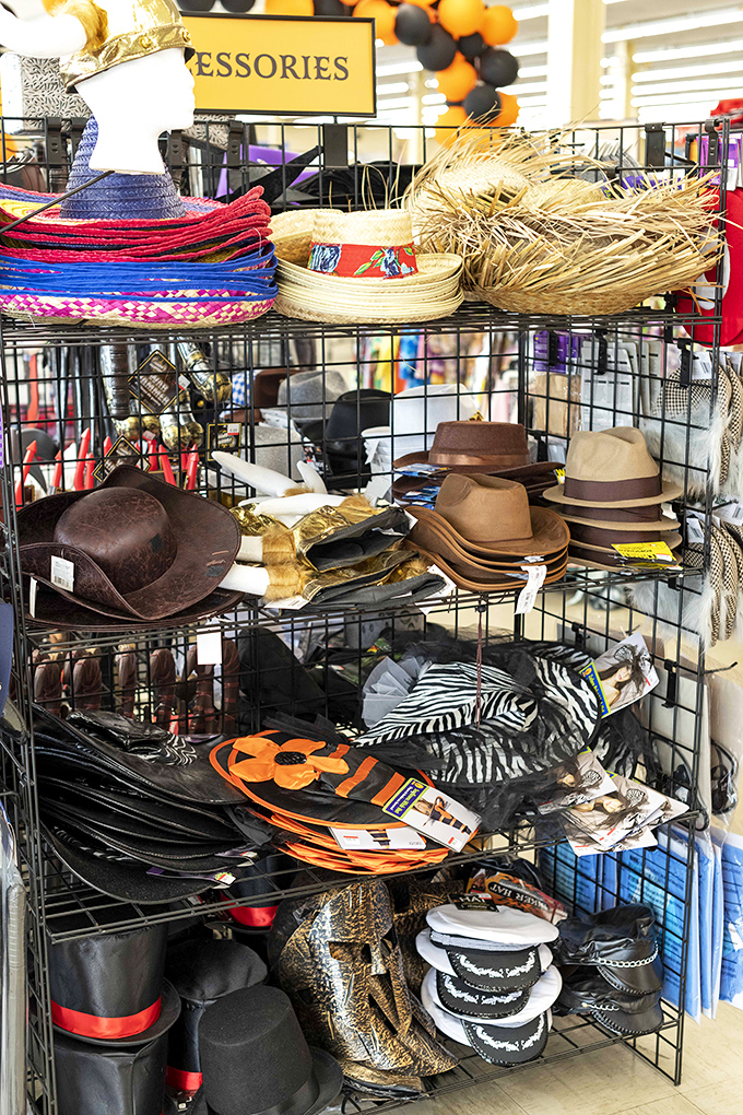 From cowboy classics to straw summer styles, the hat section offers headwear for every personality. Your next signature look awaits!