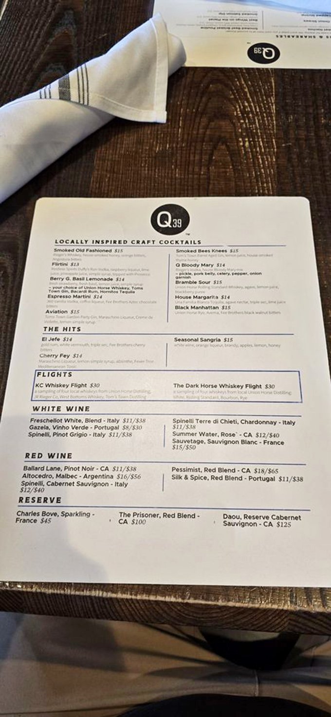 This isn't just a drink menu&mdash;it's a roadmap to happiness. The Smoked Old Fashioned alone is worth crossing county lines for.