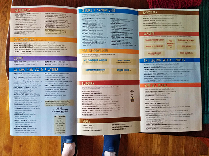 This menu isn't just extensive&mdash;it's a novel with nothing but happy endings. Choose your own breakfast adventure and prepare for a delicious plot twist.